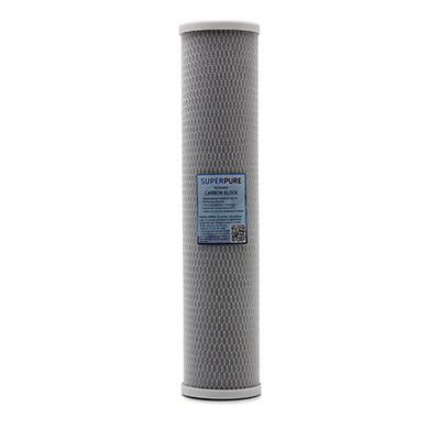 SUPERPURE 20inch Big Blue Carbon Block Filter Cartridge
