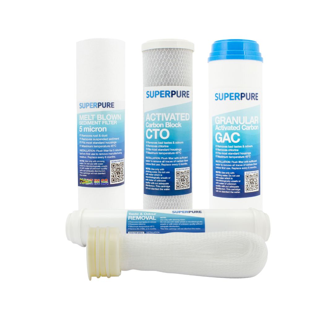 Revitalize Your Ultra Filter! SUPERPURE 5-Stage Replacement Set (Incl ...