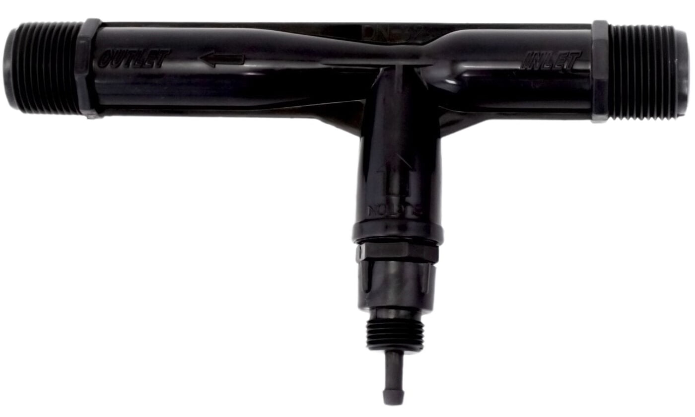 1 Inch Venturi Injector - High-Flow Mixing & Gas Injection